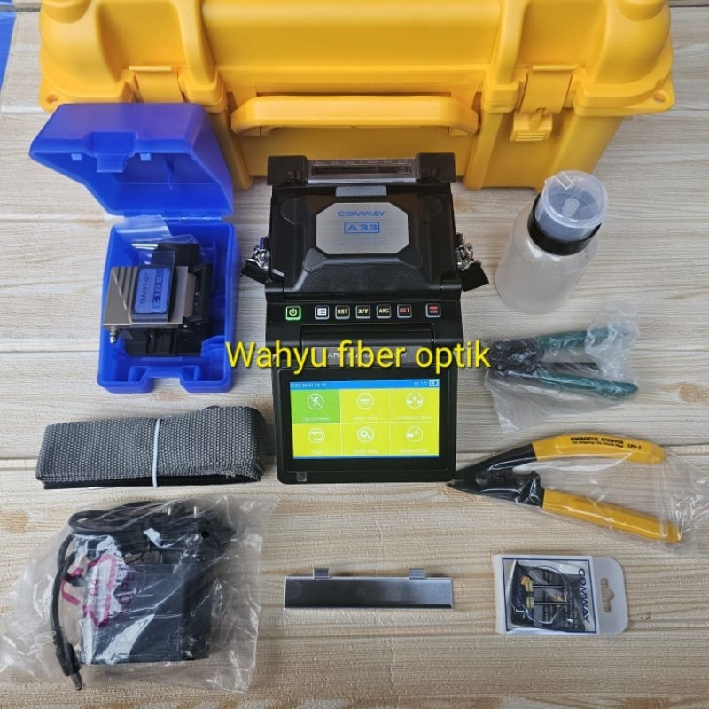 Jual splicer comway a33/alat sambung fiber optik/+bonus | Shopee Indonesia