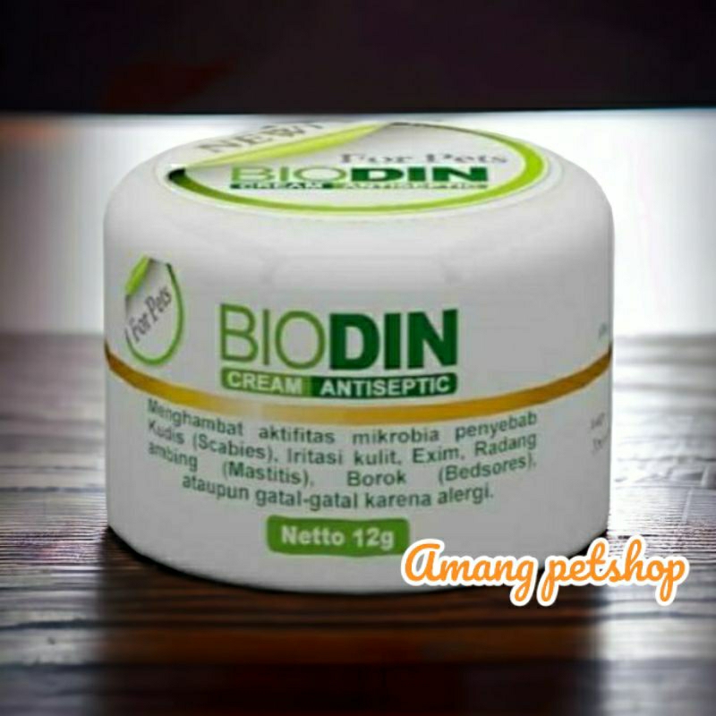 Jual obat jamur kucing salep Biodin cream | Shopee Indonesia