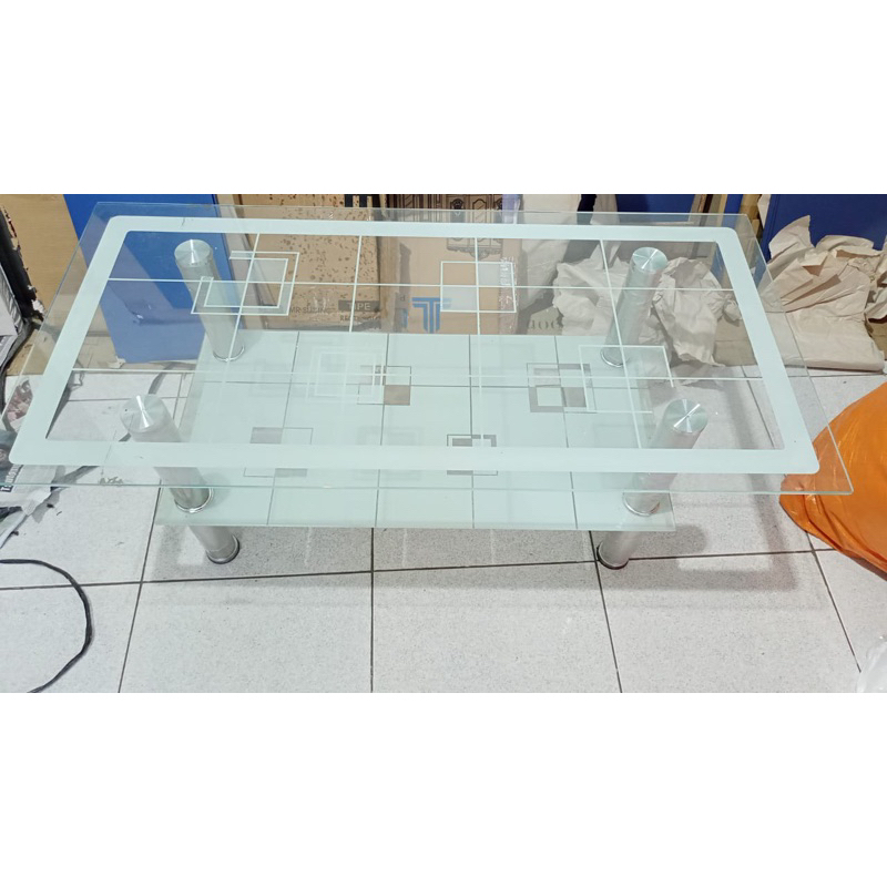 Jual Meja Kaca Ruang Tamu Terlengkap & Harga Terbaru Juni 2026 | Shopee ...