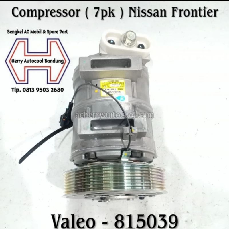 Jual Compressor - Kompressor Ac Mobil Nissan Frontier - Valeo | Shopee ...