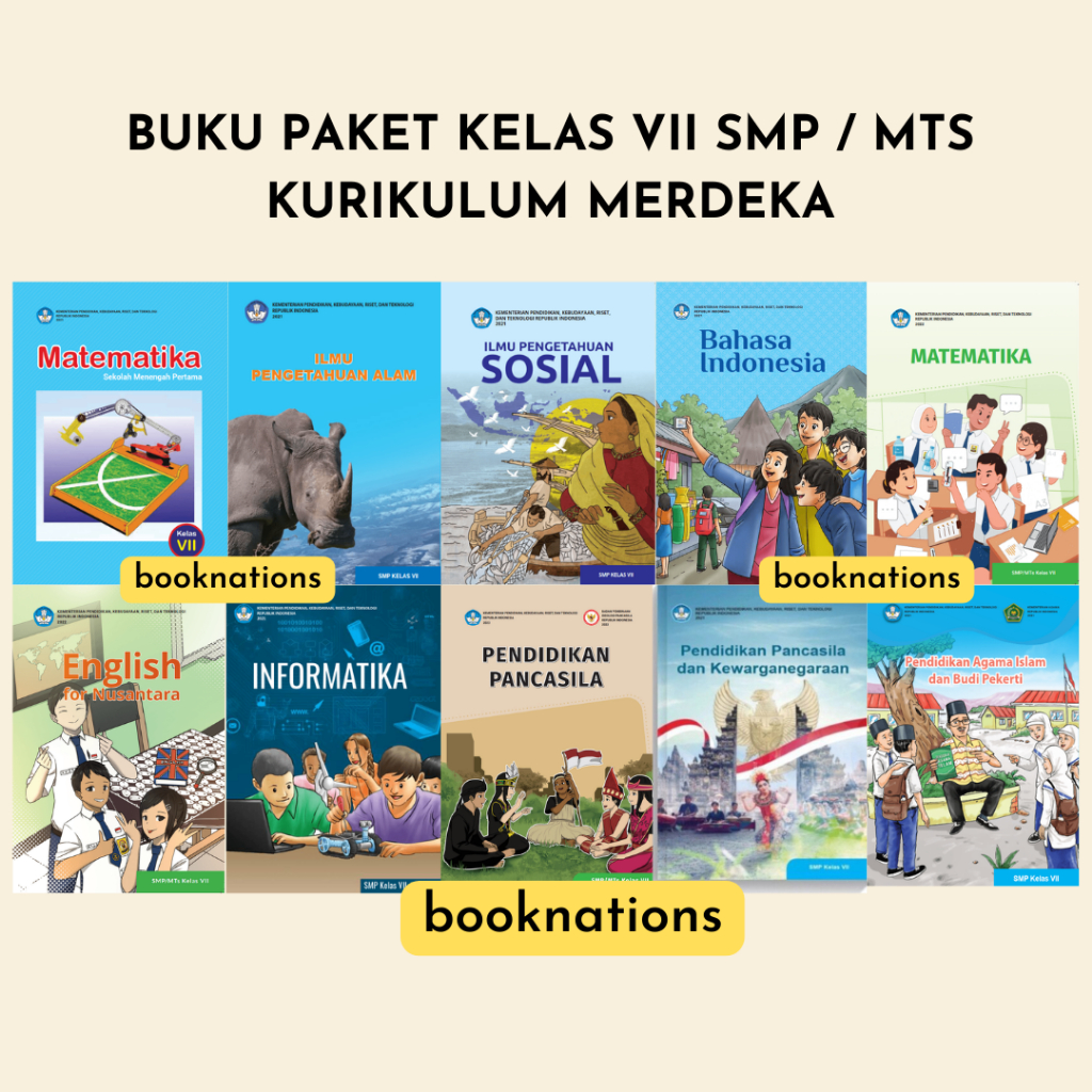 Jual Buku Paket SMP Kurikulum Merdeka KELAS VII 7 SMP / MTS Kemendikbud | Shopee Indonesia