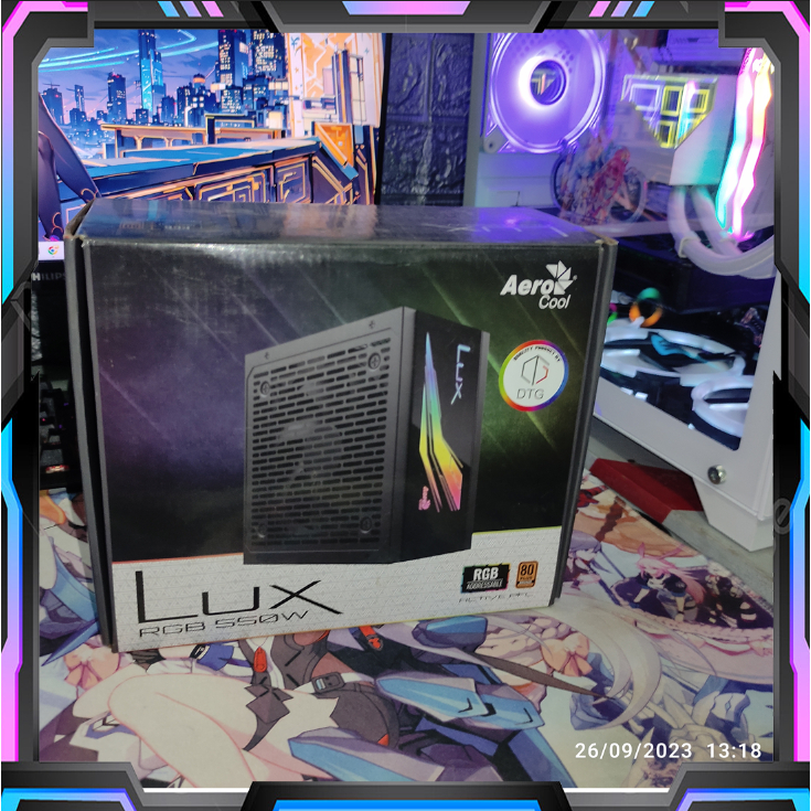 Jual PSU AeroCool Lux RGB 550W 80 plus Bronze Aero Cool ( Bekas ...