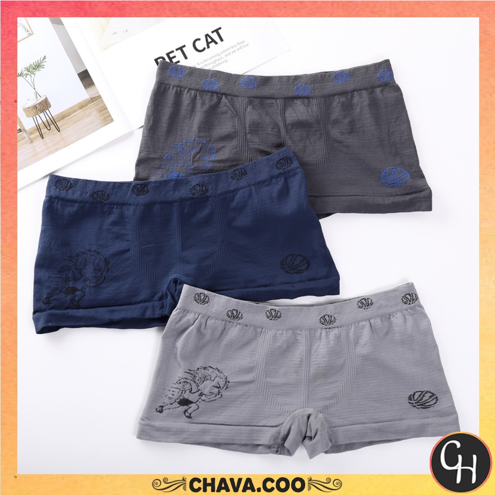 Jual CHAVA | BX1441 Boxer Pria Man Underwear Sempak cowok Lelaki Motif ...