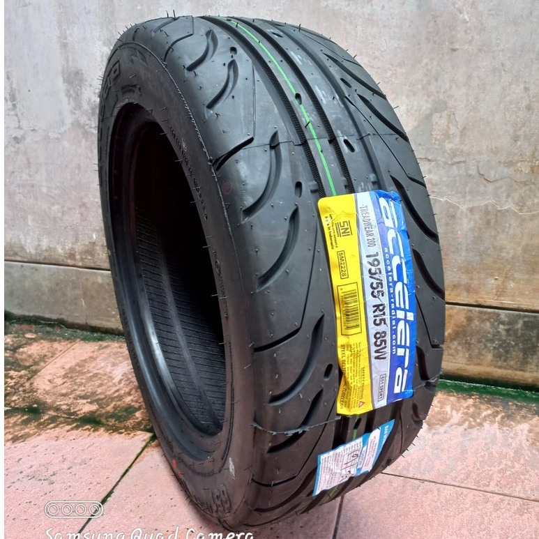Jual 195/55R15 BAN MOBIL ACCELERA SEMI SLICK BAN TUBLES GRATIS PASANG ...