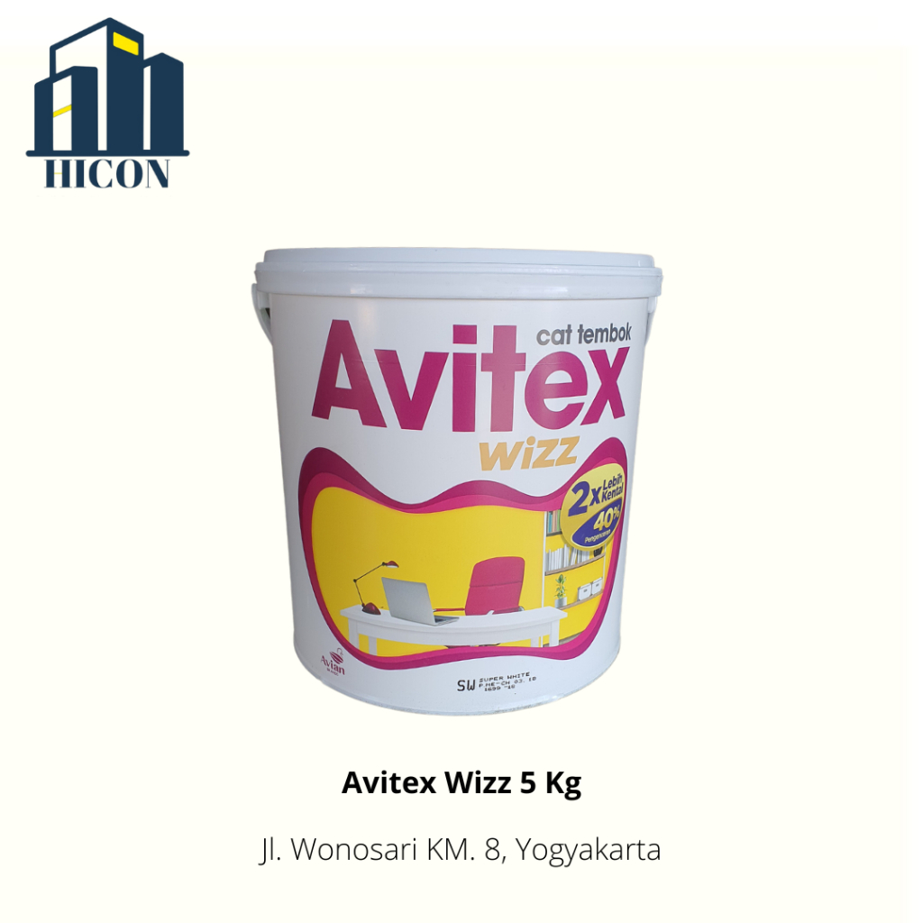 Jual Avitex Wizz Cat Tembok Interior 5 Kg | Shopee Indonesia Jual Avitex Wizz Cat Tembok Interior 5 Kg | Shopee Indonesia