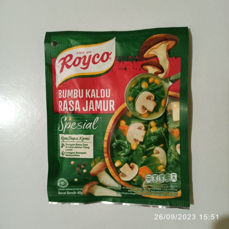 Jual ROYCO KALDU JAMUR 40G | Shopee Indonesia