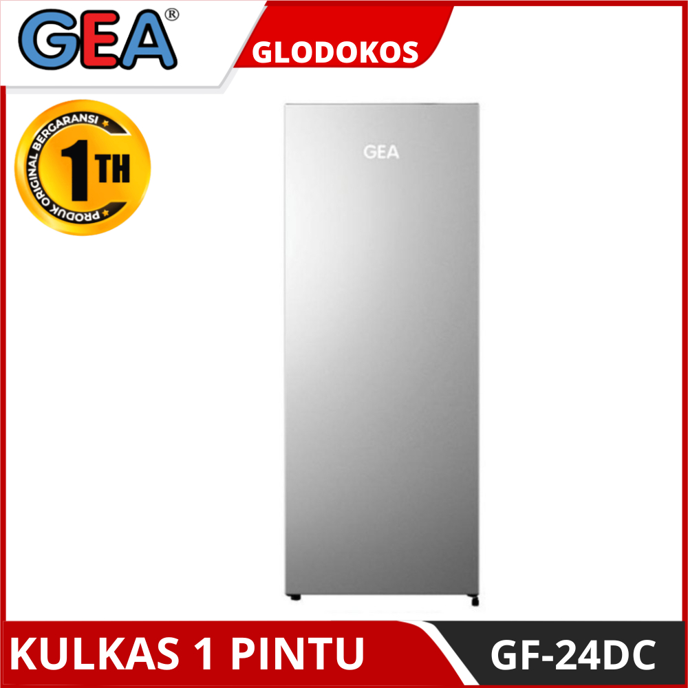 Jual Upright Freezer Gea Gf-24dc Kulkas 1 Pintu 189 Liter Garansi Resmi ...