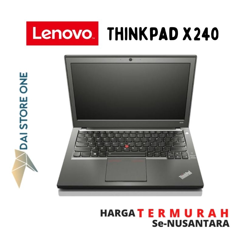 Jual Laptop Lenovo Thinkpad X240 i5 4th 8GB/SSD 256GB Original Bergaransi | Shopee Indonesia