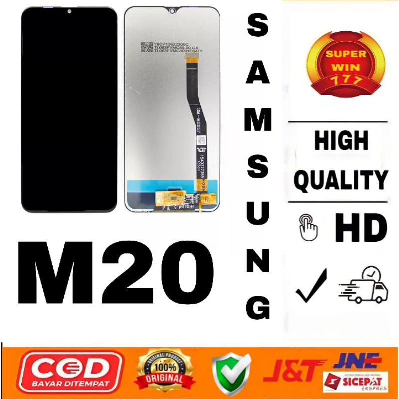 Jual LCD TOUCHSCREEN SAMSUNG M20 ORIGINAL FULL SET | Shopee Indonesia