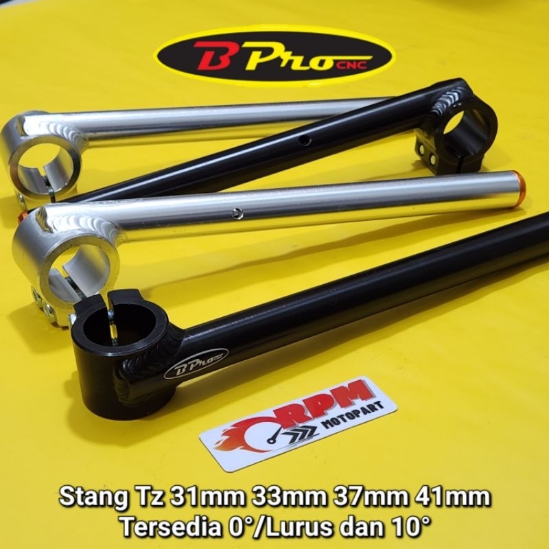 Jual Stang Jepit TZ Bpro Ukuran 31 mm 33 mm 37 mm 41 mm Lurus 10 derajat Cbr CB 150 Gsx 150 ...