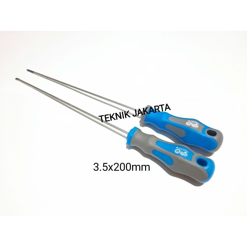 Jual Obeng TPR Obeng gagang karet 3.5x200 MULTIPRO Screwdriver | Shopee ...