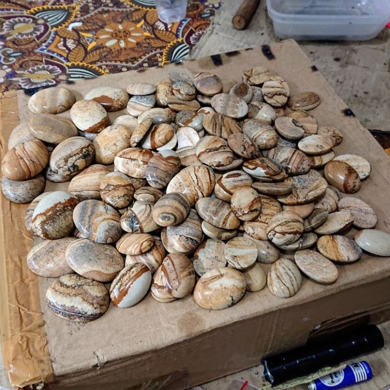 Jual NATURAL BATU POSIL KAYU BATU AKIK MOTIF GAMBAR NATURAL bukan galih ...