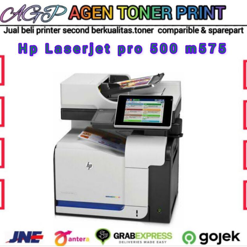 Jual printer hp laserjet pro 500 color MFP m575 scan copy | Shopee ...