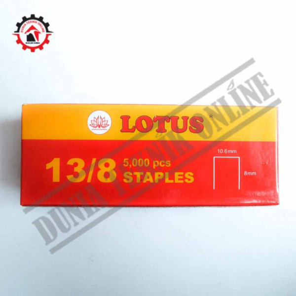 Jual Isi Staples Tembak 13/8 Refill Staples Tembak Isi Stapler Lotus ...