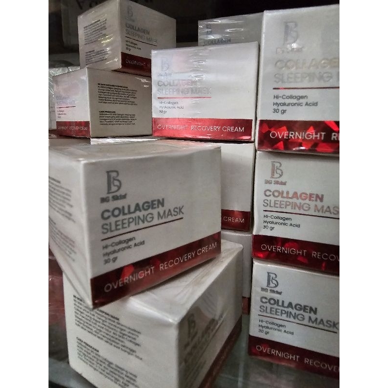 Jual bg skin collagen Sleeping Mask | Shopee Indonesia