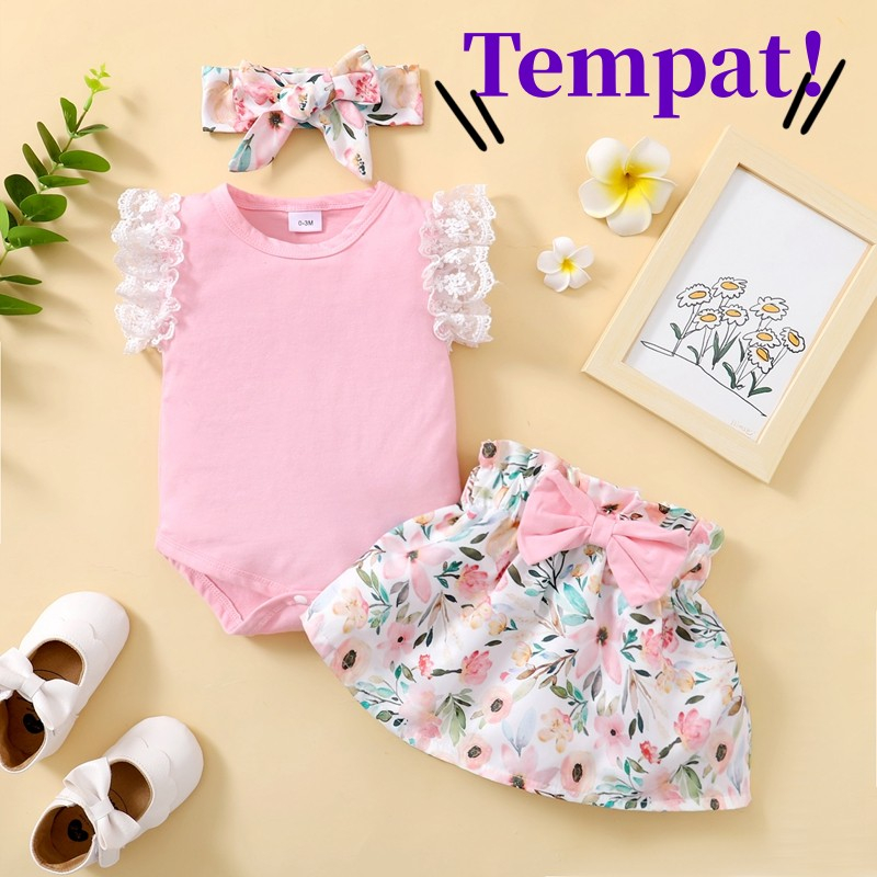 Jual (COD)baptisan Bayi Perempuan Gaun Dress Anak Gaun Tempat baju bayi ...