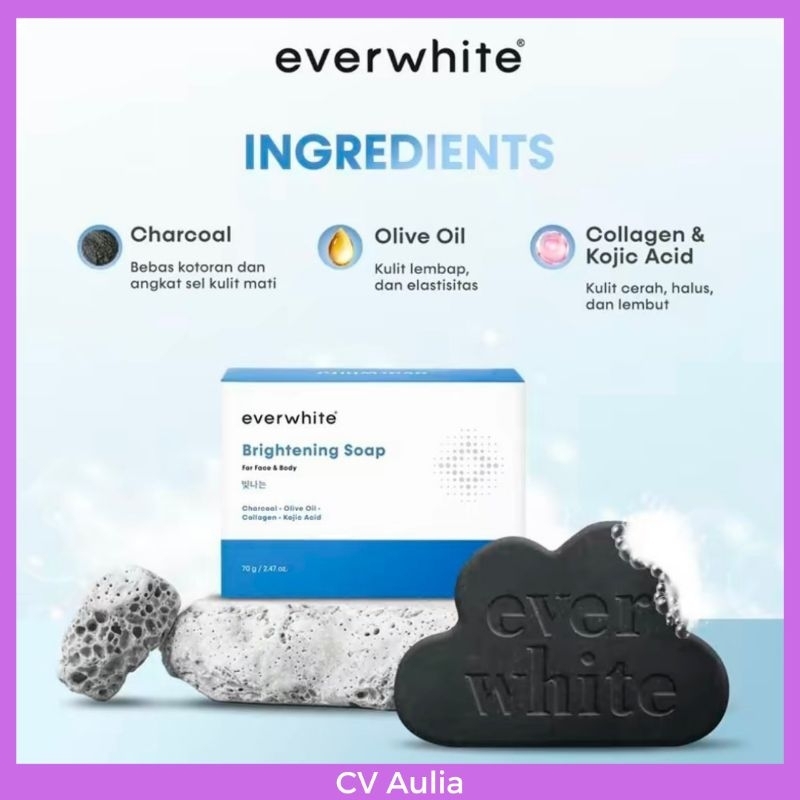 Jual Everwhite Brightening Soap Sabun Awan | Shopee Indonesia