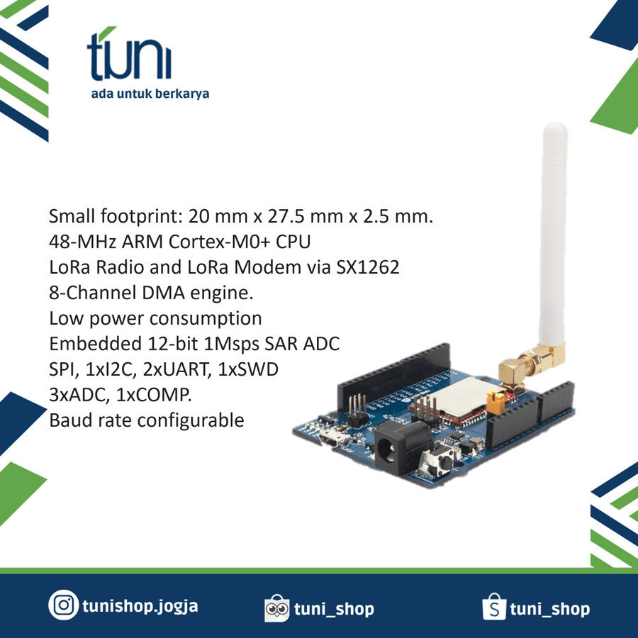 Jual BoardDevLoRaWAN SX1262 LoRa and 32-Bit RISC MCU Cypress | Shopee Indonesia