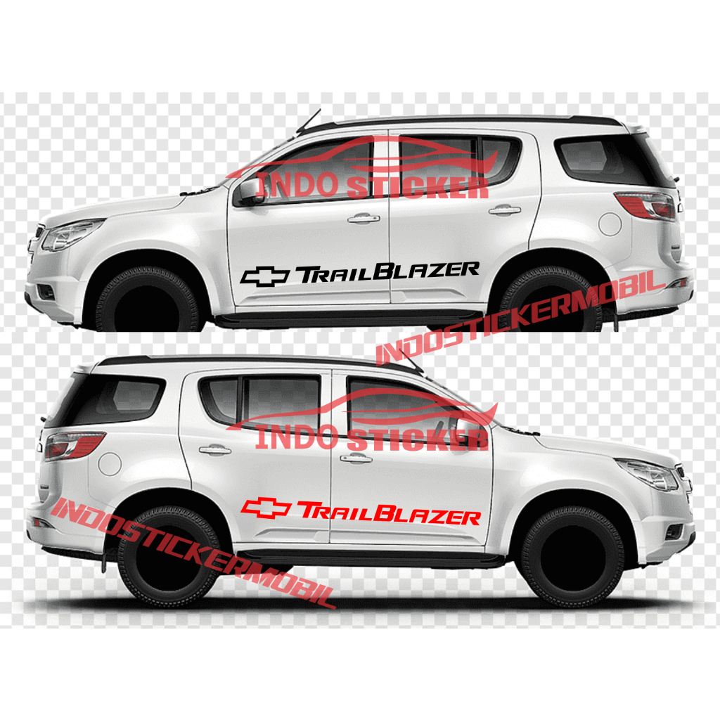Jual Sticker stiker mobil chevrolet trailblazer cutting sticker mobil ...