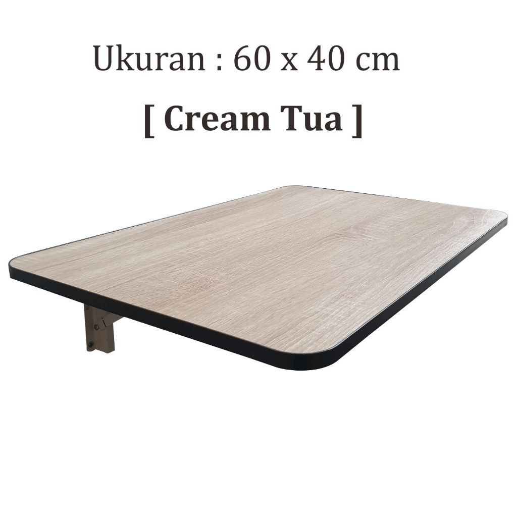 Jual Mega_1688 Meja Lipat Dinding Meja Ambalan 60 x 40 CM MG794 ...