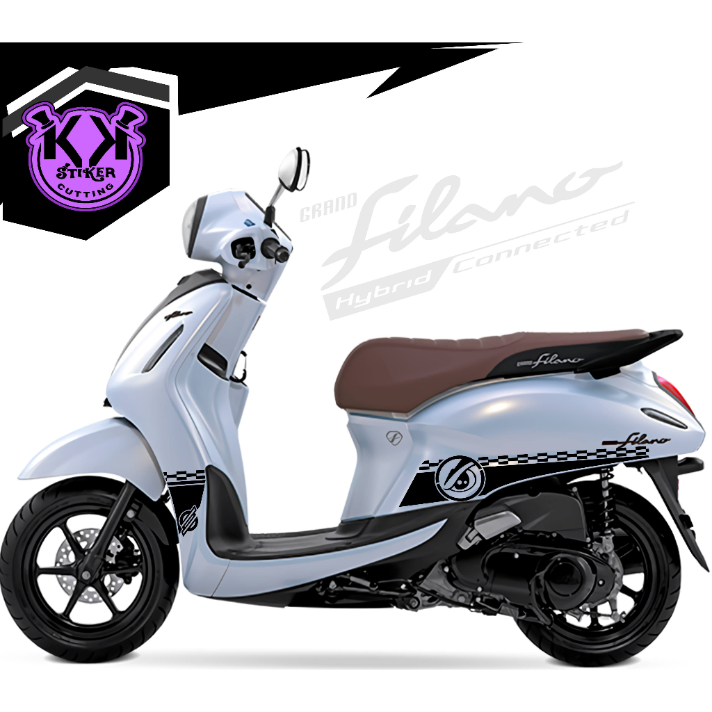 Jual SC.338/STICKER CUTTING/STRIPING GRAND FILANO/STIKER GRAND FILANO ...