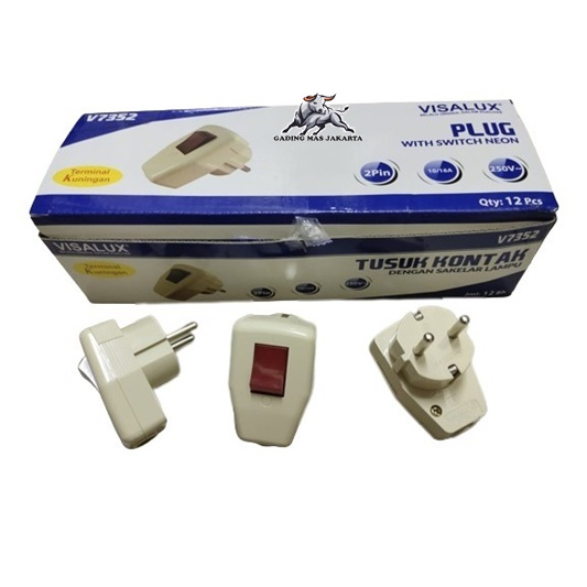 Jual Steker Arde Plug Colokan Saklar Sakelar Lampu Switch Dutron Mdl ...