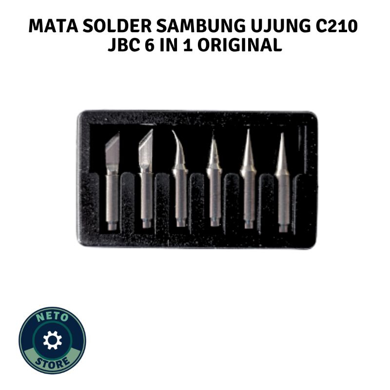 Jual MATA SOLDER SAMBUNGAN UJUNG C210 JBC 6 IN 1 ORIGINAL | Shopee Indonesia