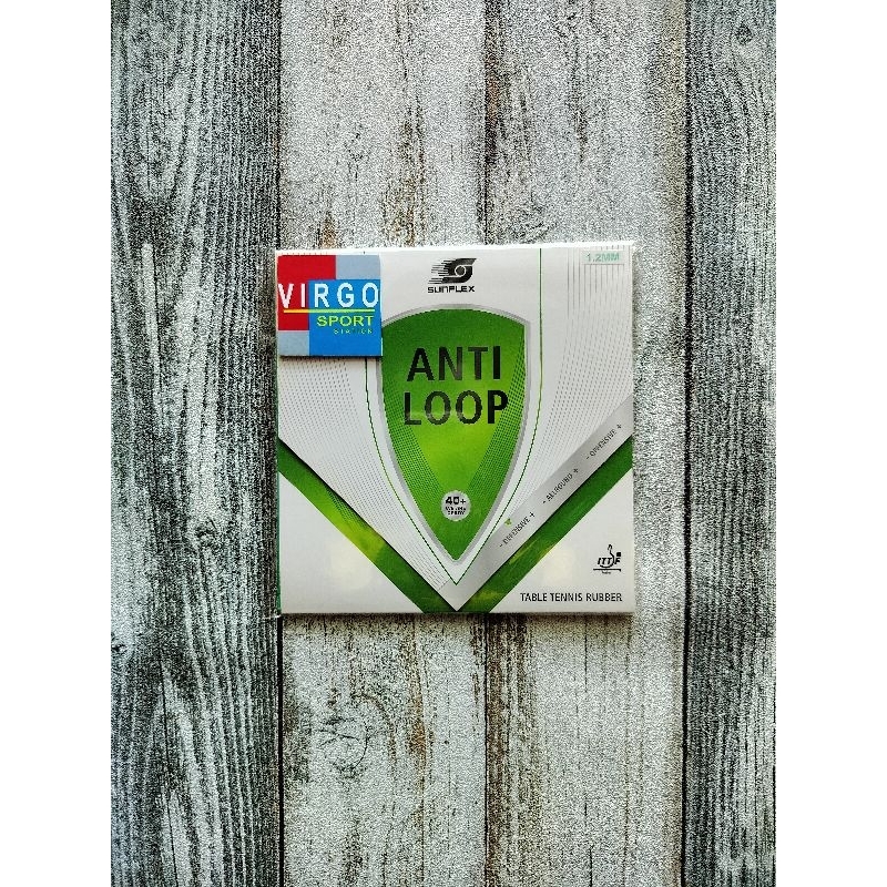 Jual Sunflex Anti loop karet bet pingpong antiloop antispin 100 ...