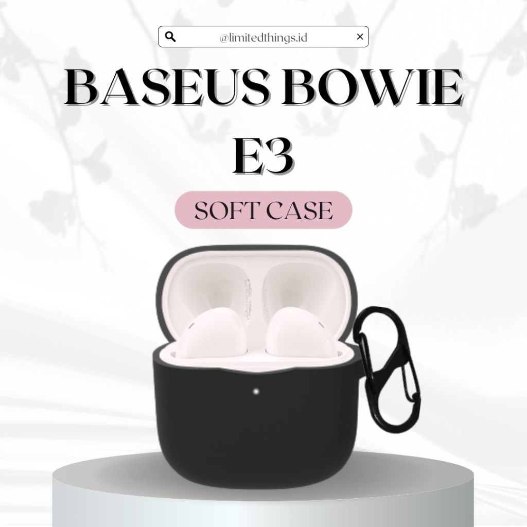 Jual PREMIUM SOFT CASE Baseus Bowie E3 Polos Plain Simple Warna FREE METAL HOOK | Shopee Indonesia