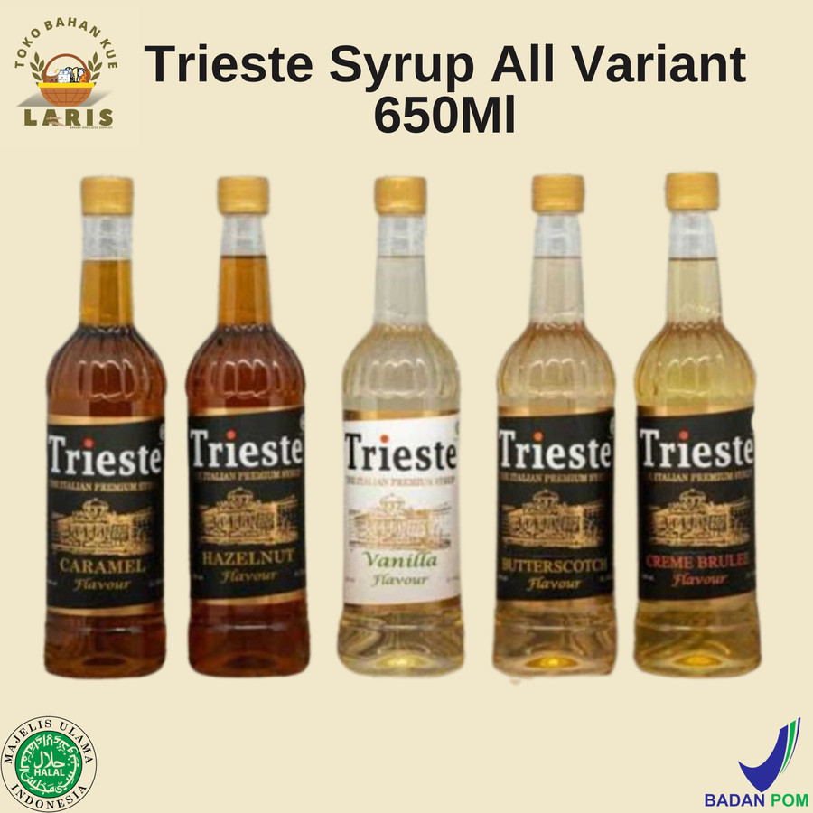 Jual Trieste Syrup All Variant 650Ml | Shopee Indonesia