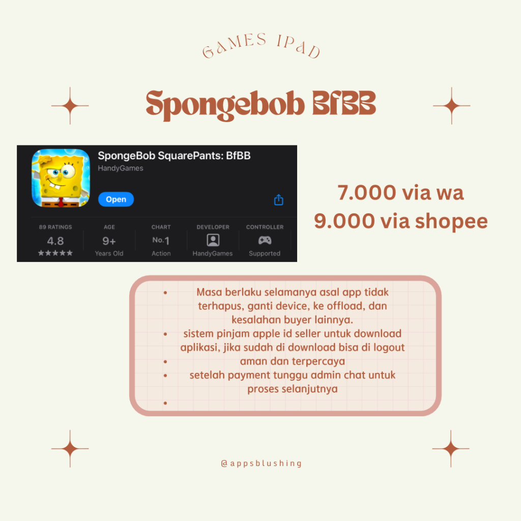 Jual Spongebob squarepants BFBB | Shopee Indonesia