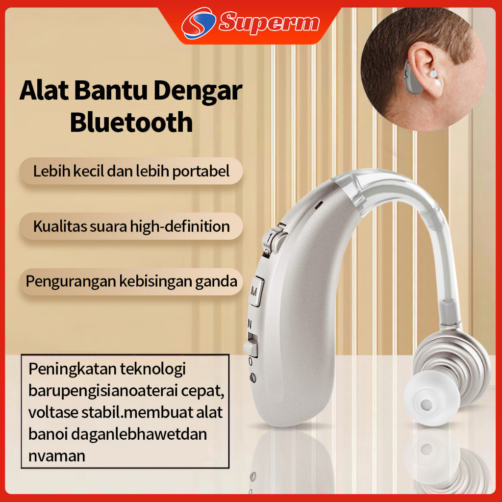 Jual Alat Bantu Dengar Bluetooth/Alat Bantu Dengar Lansia/Fitur ...