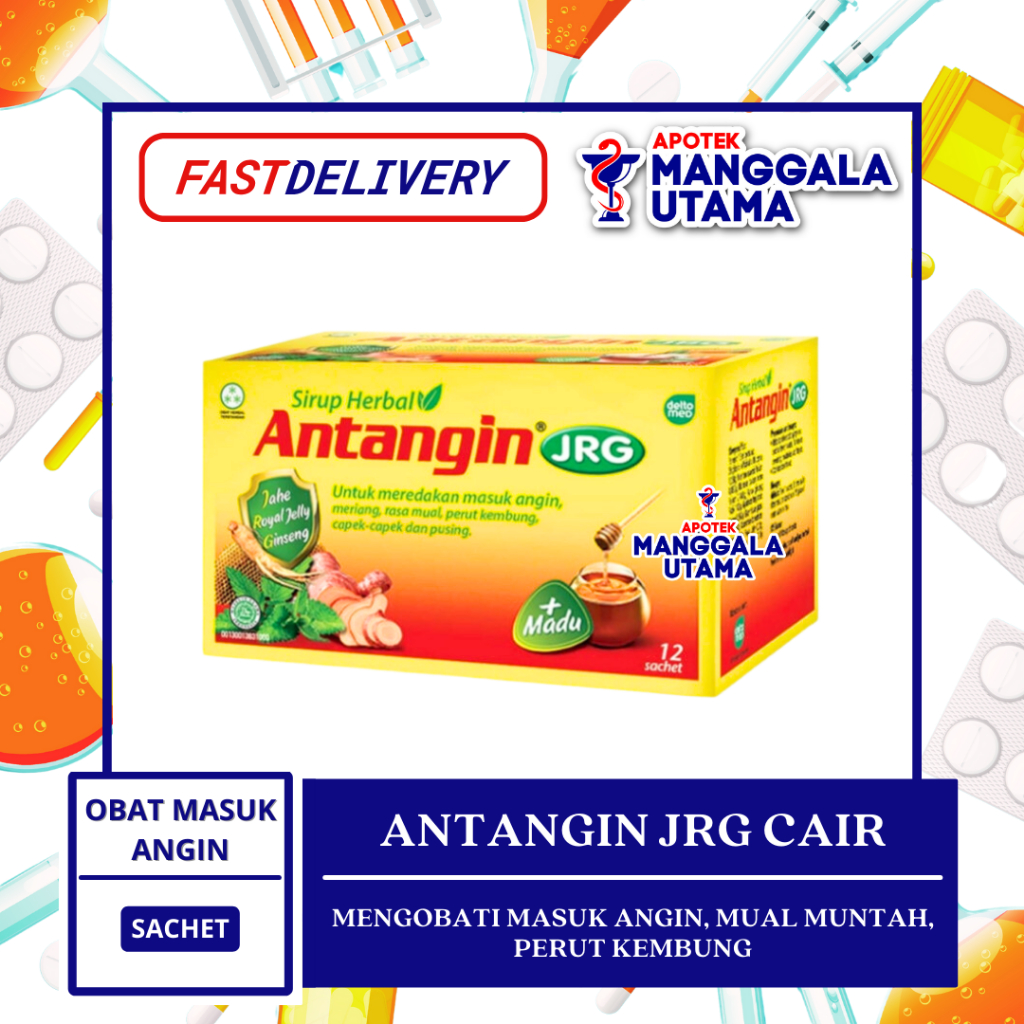 Jual ANTANGIN JRG CAIR PER BOX ISI 12 SACHET | Shopee Indonesia
