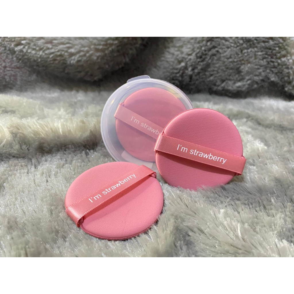 Jual 1 Box 3pcs Sponge Cushions Spons Puff Foundation 3 In 1 Spon Make ...