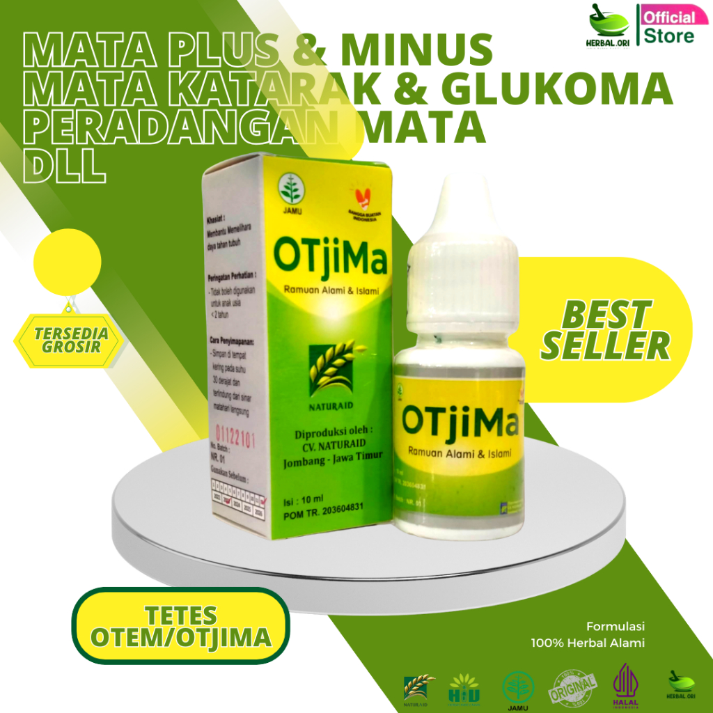 Jual Naturaid Otem Dengan Kemasan Baru OTJima (10ml) Obat Tetes ...