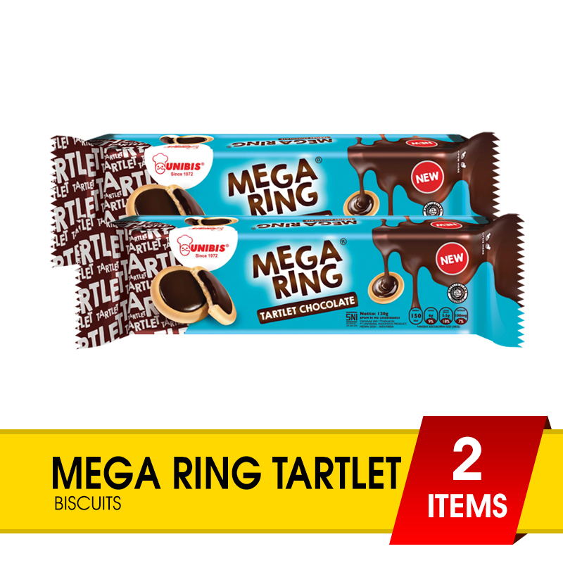 Jual Unibis Mega Ring Tartlet Cookies 120 g (2 pcs) | Shopee Indonesia