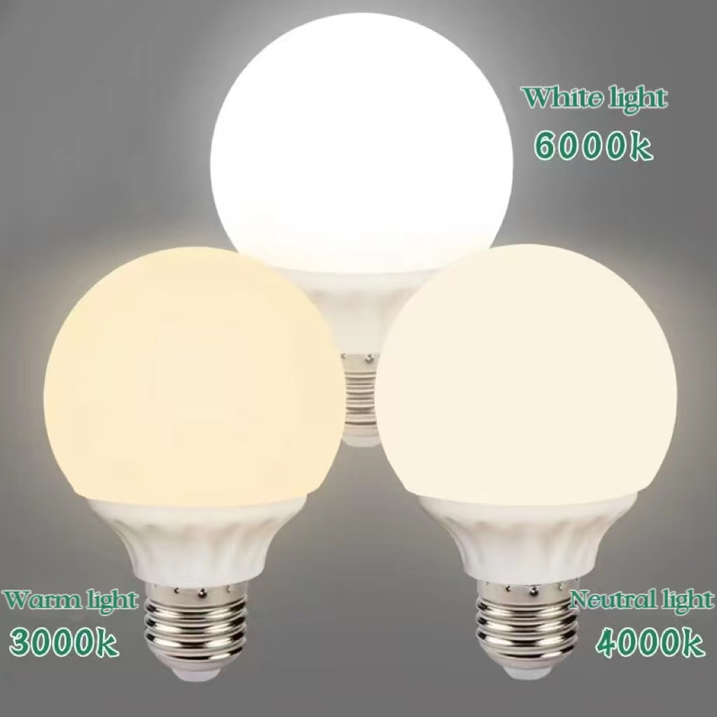 Jual Lampu Bohlam LED 3 Warna Cahaya 5W 7W 9W 12W (Putih, Kuning ...