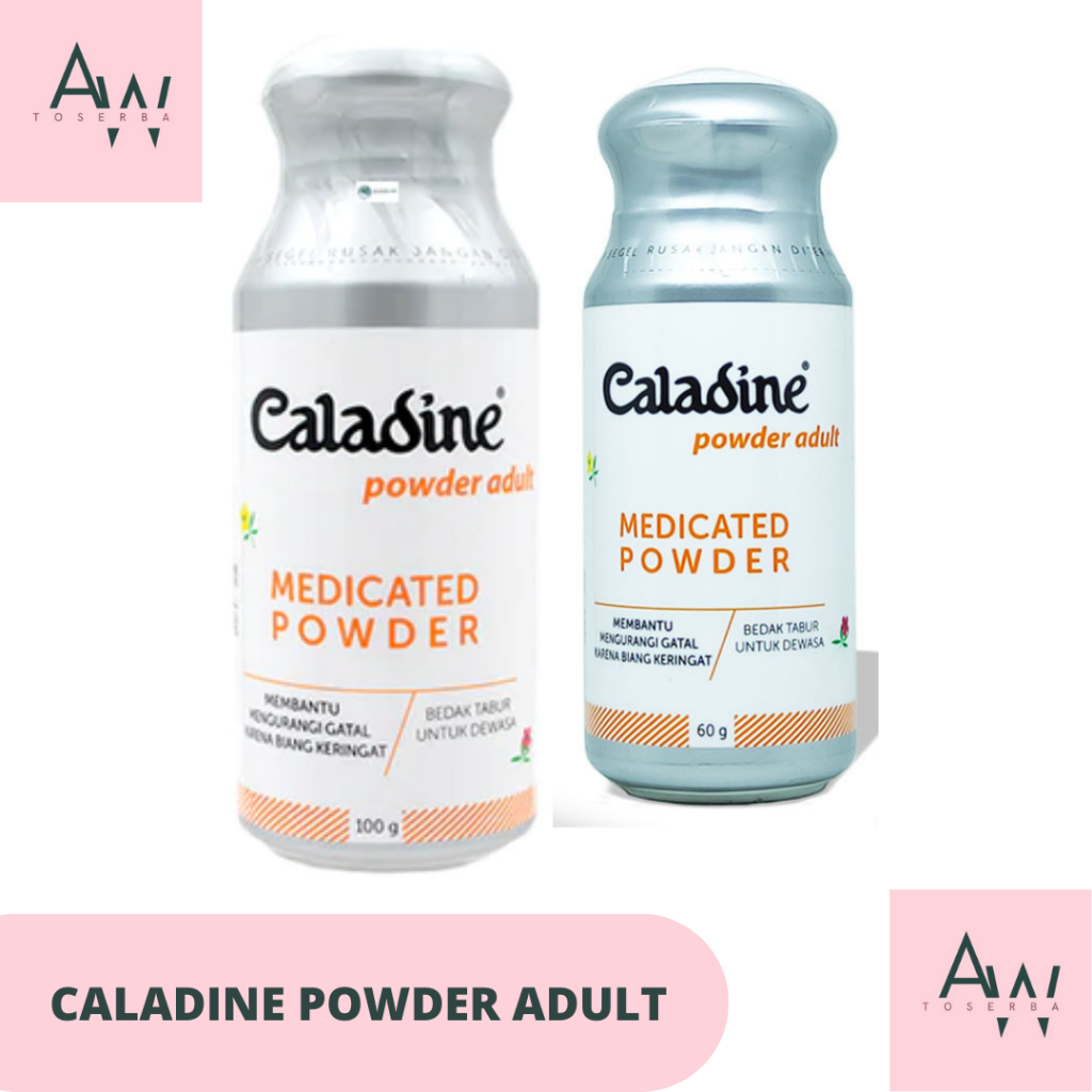 Jual Caladine Adult Caring Powder 60gr 100gr | Bedak Tabur Dewasa ...