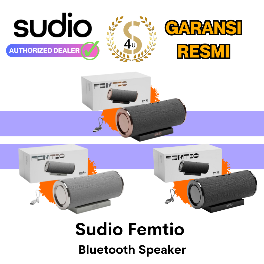 Jual Sudio FEMTIO - Bluetooth Speaker Wireless | Shopee Indonesia