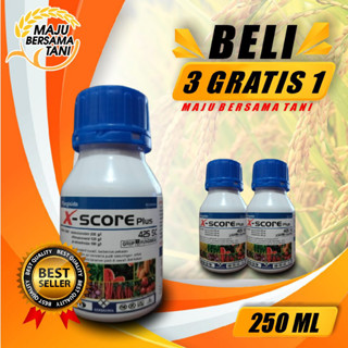 Jual FUNGISIDA X-SCORE PLUS 425 SC B.A AZOKSISTROBIN 200 G/L DIFENOKONAZOL 125 G/L ...