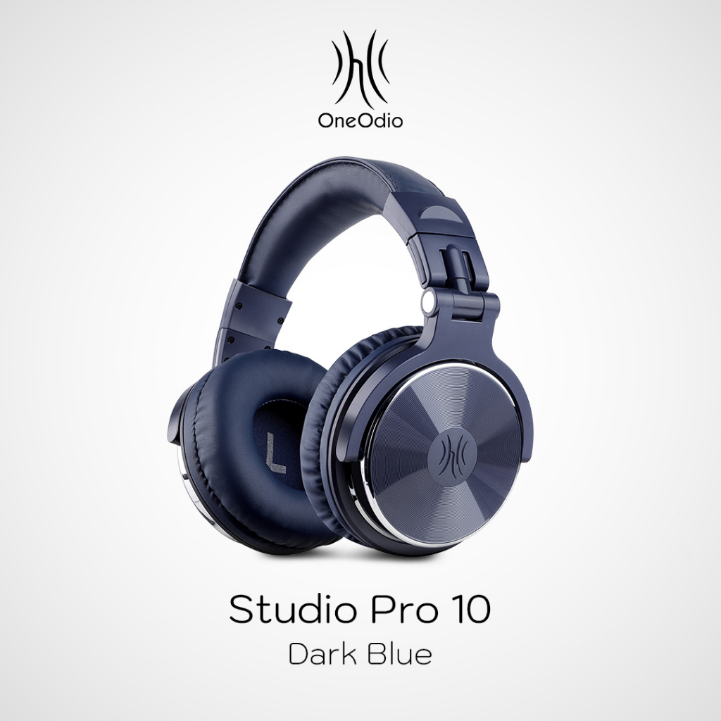 Jual OneOdio Studio Pro 10 Over Ear Wired DJ Headphones - Dark Blue ...
