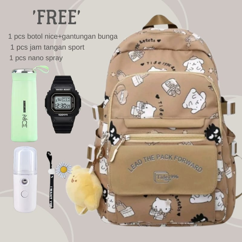 Jual RANSEL SEKOLAH GEMOY ANAK SMP SMA UKURAN MUAT BUKU BESAR & LKS ...