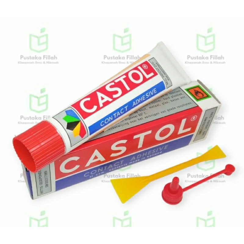 Jual LEM CASTOL CONTACT ADHESIVE - LEM KUNING SERBA | Shopee Indonesia