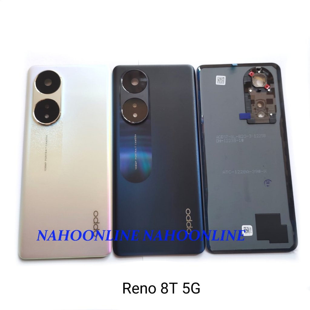 Jual BACKDOOR BACK CASING FULLSET OPPO RENO 8T 5G CPH2505 TUTUPAN ...