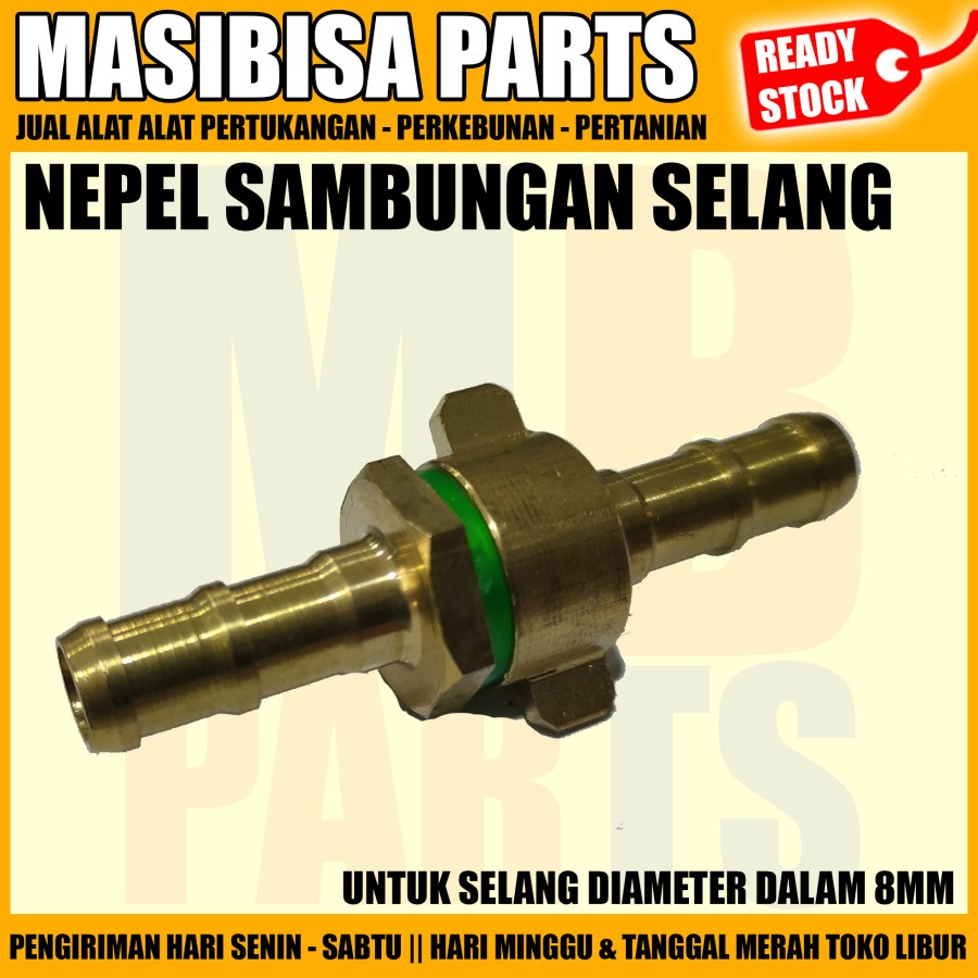 Jual SET NEPEL SANCHIN , SAMBUNGAN SELANG 5/16, NEPPLE SANCIN MALE ...