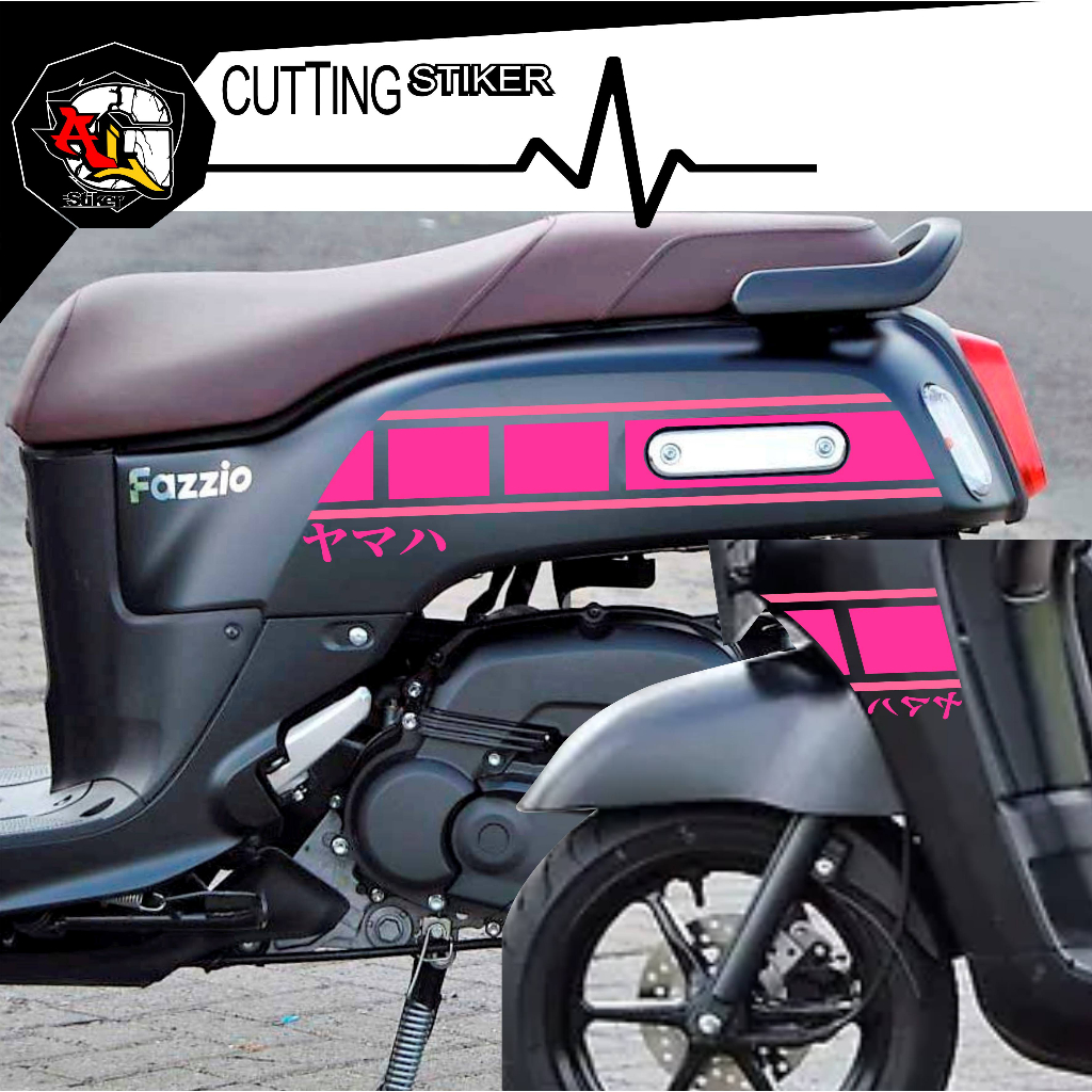 Jual STICKER CUTTING FAZZIO/SCF.392/STRIPING FAZZIO SIMPEL/STIKER ...