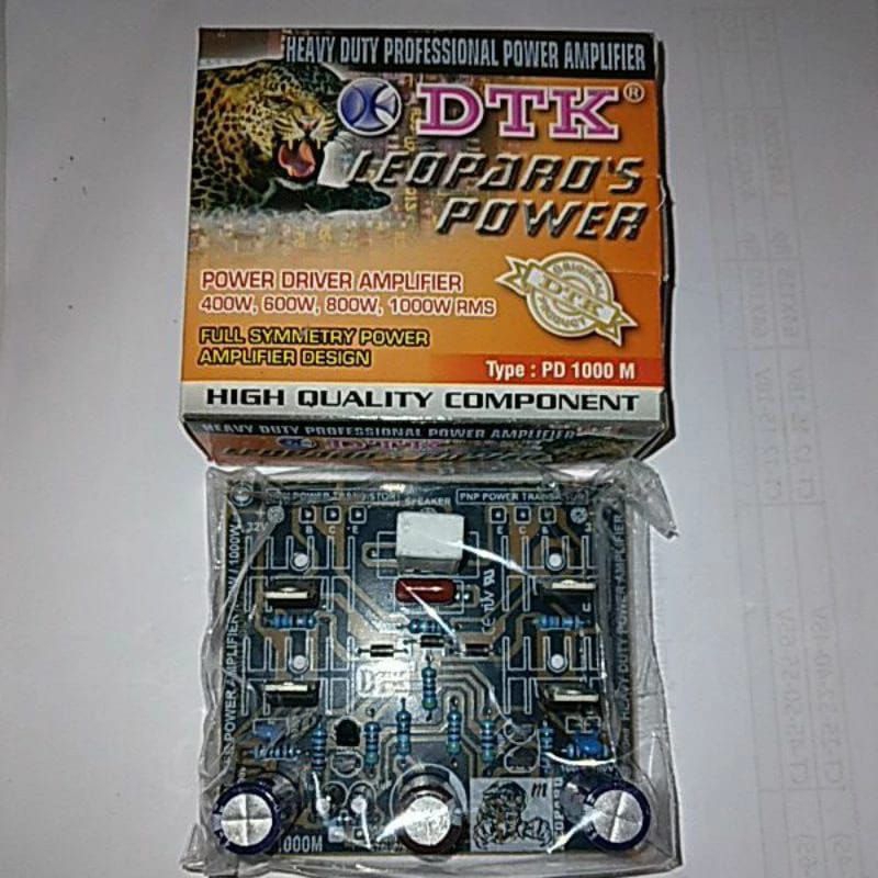 Jual Kit Power Driver PD 1000 watt DTK | Shopee Indonesia