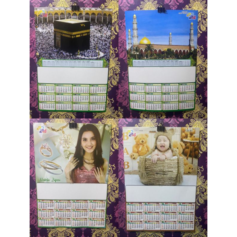 Jual POSTER KALENDER 2024 | Shopee Indonesia