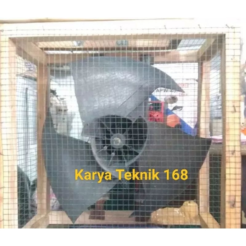 Jual KIPAS ANGIN OUTDOOR AC / KHUSUS 3PK / PAKAI RANGKA KAYU DAN KAWAT ...