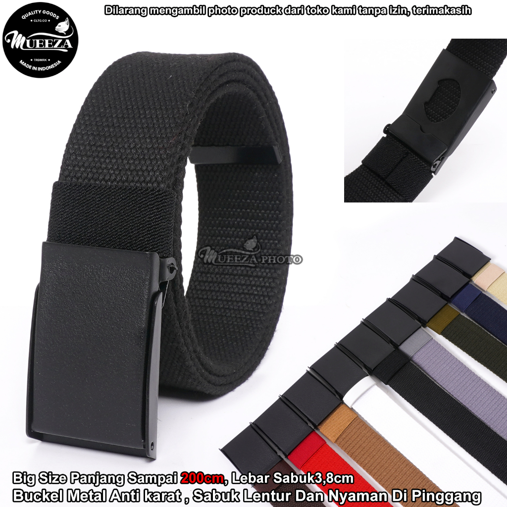 Jual Ikat Pinggang Tactical Pria Nylon Sabuk Jumbo Canvas Cowok Panjang Sampai 200cm | Shopee ...